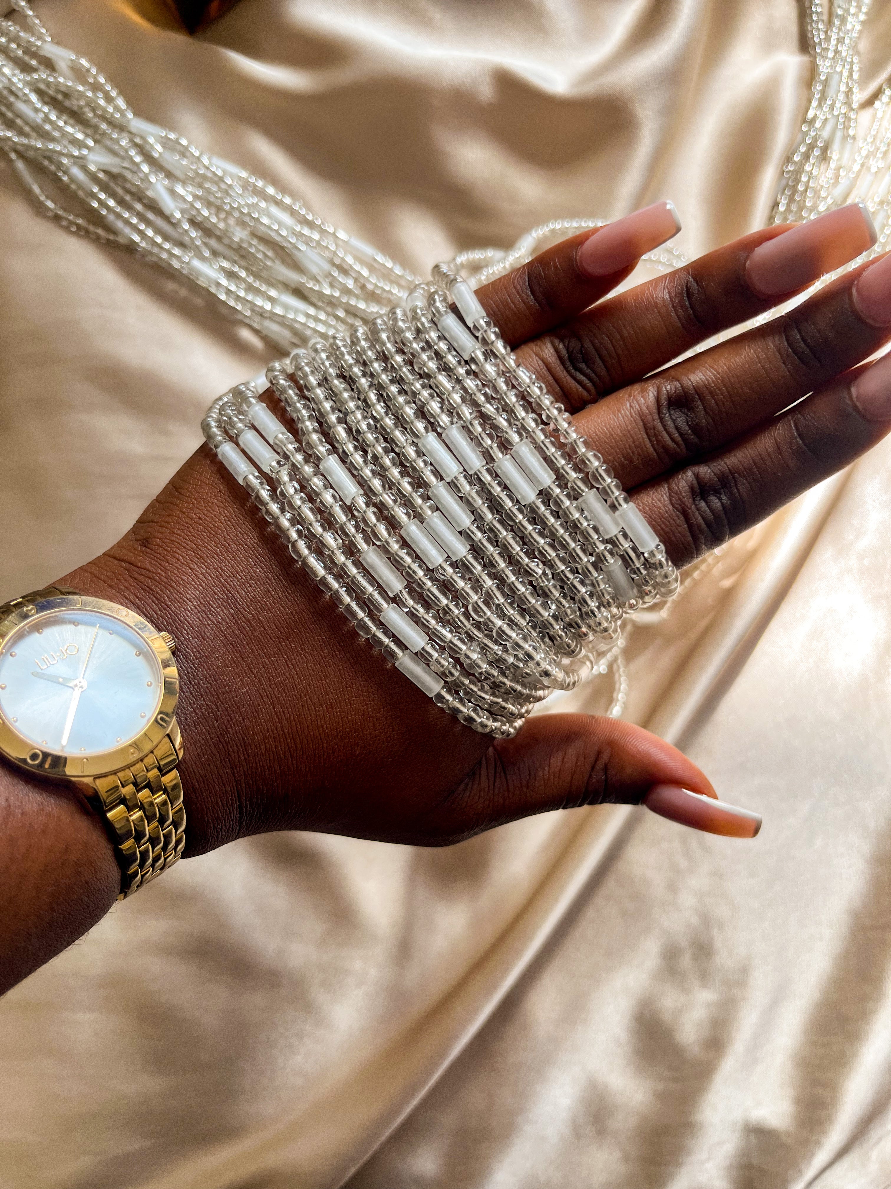 Clear Waist Beads – KENTELL