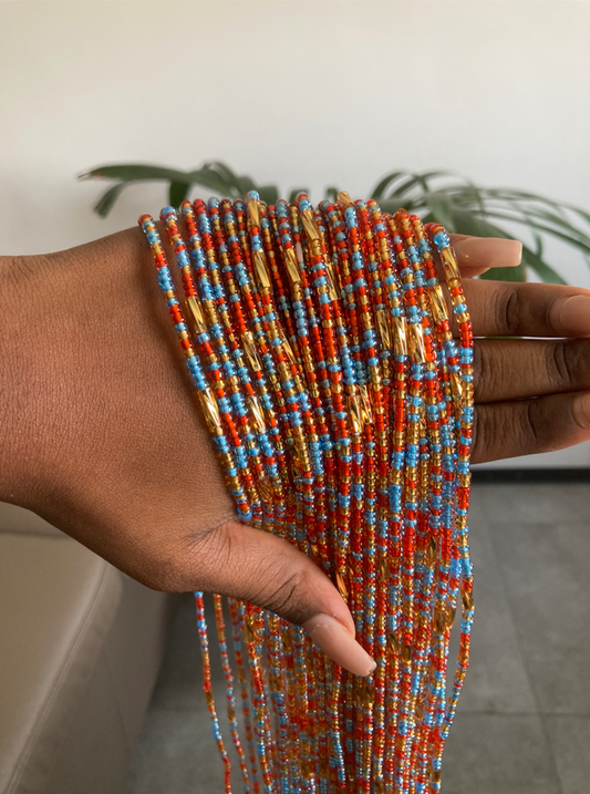 Red Waist Beads – KENTELL